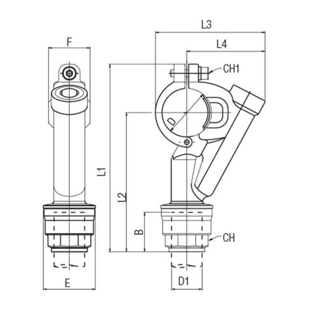 Infinity 90 Degree Elbow | Infinity Pipe System
