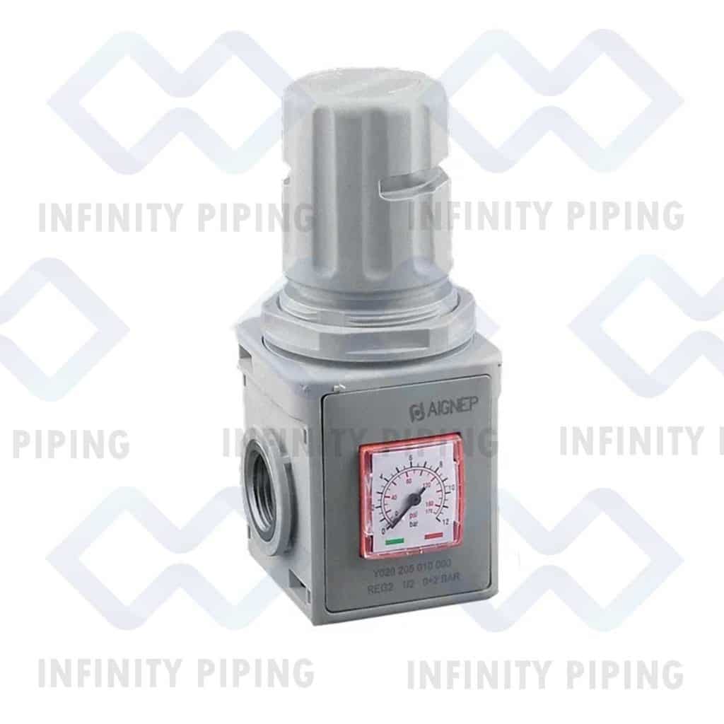 Aignep Evo FRL Series Air Regulator | Infinity Pipe System